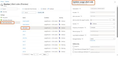 Create Alerts For Quotas Azure Quotas Microsoft Learn