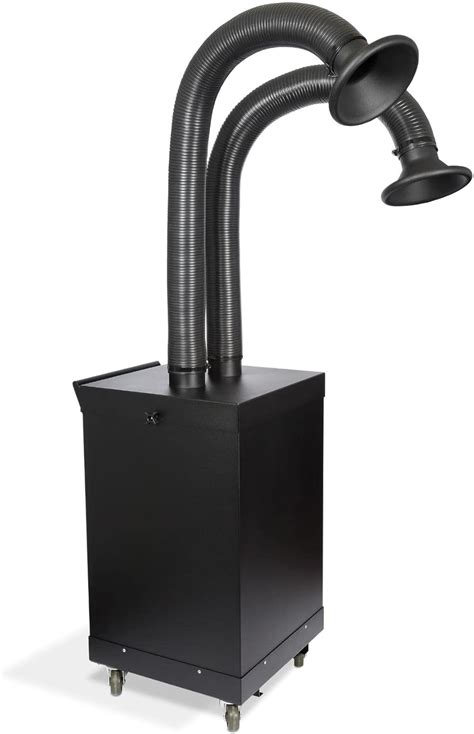 Extract All Portable Fume Extractor Dual Arm Removes Smoke Dust Fumes And Other Airborne