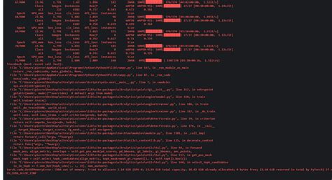 It Is Always Out Of Memory · Issue 843 · Ultralyticsultralytics · Github