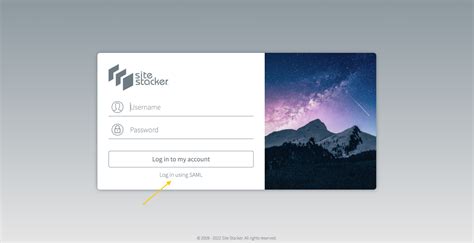 Saml Documentation Site Stacker