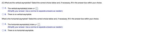 solved for the given rational function a find the