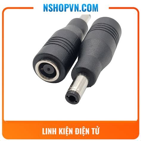 Đầu chuyển đổi DC 7 4x5 0mm sang DC 5 5x2 5mm Shopee Việt Nam