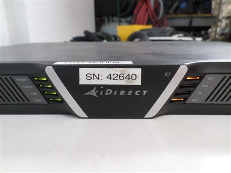 Idirect X7 Vsat Router Modem For Marine Satellite Broadband Max