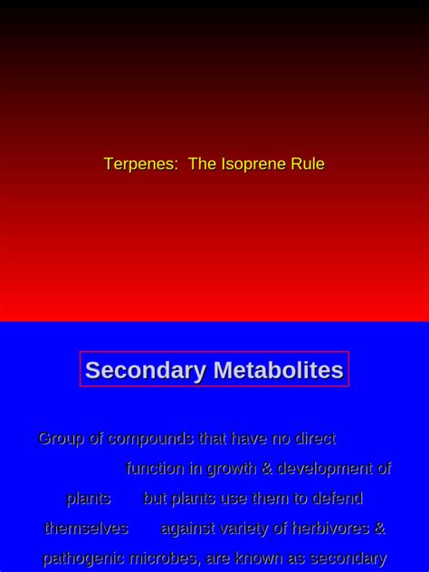 Terpenoids 1 Pdf