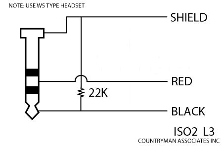 Microphone And Wireless Transmitter Wiring Countryman Com