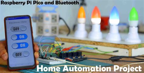 Raspberry Pi Pico Bluetooth Based Home Automation Project Micropython