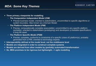 Model Driven Architecture And Executable Uml Ppt Programming Languages Computing