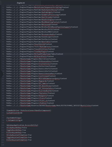 asa how to add ingame console setting commands to stay around and