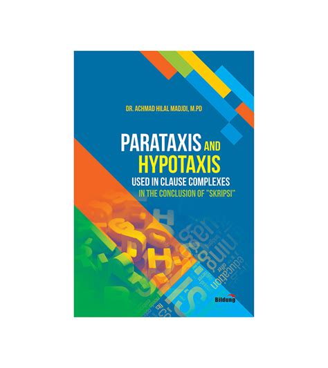 parataxis and hypotaxis used in clause complexes in the conclusion of