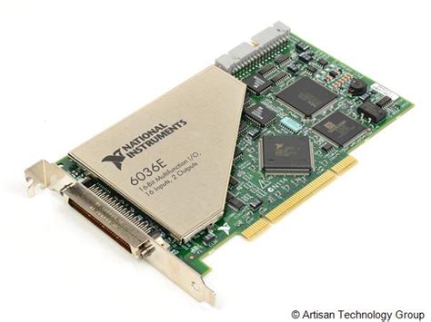 ni pci 6036e 200 ks s 16 bit multifunction daq artisantg™