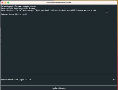 SSL2 2 Firmware Factory Reset SSL Support