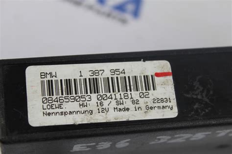 Bmw E31 E36 Dwa Control Module Without Code 8368680 1387954 Ebay Bmw E31 E36 Dwa Control Module Without Code 8368680 1387954 Ebay