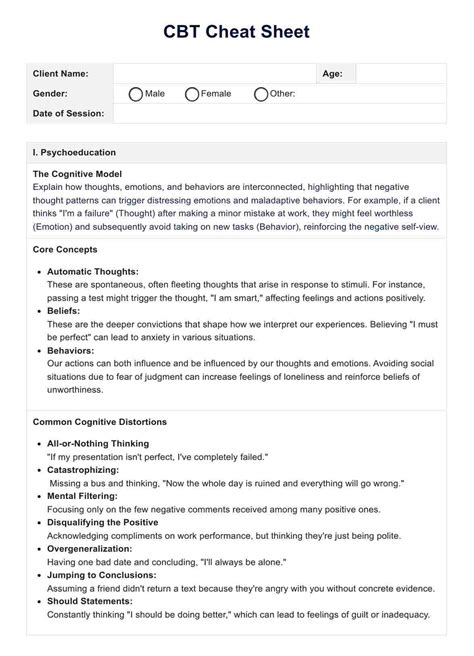 Dbt Cheat Sheet And Example Free Pdf Download