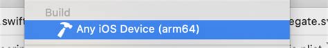 objective c build on xcode 12 showing any ios device armv7 arm64