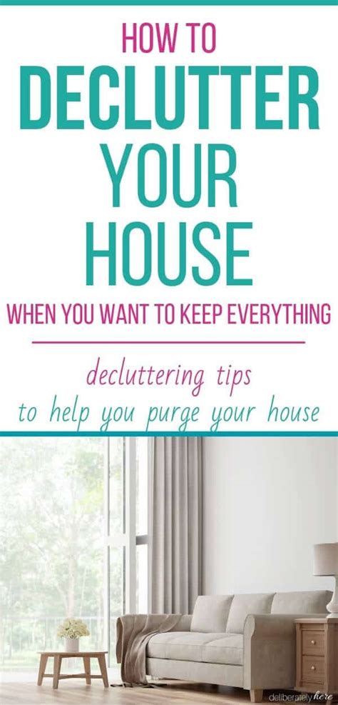 How To Declutter Your House When You Want To Keep Everything Deliberately Here