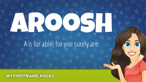 Aroosh First Name Personality And Popularity