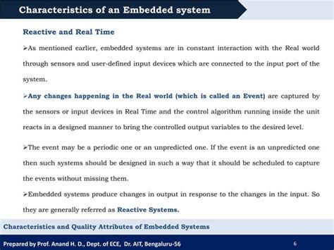 Characteristics And Quality Attributes Of Embedded System Pdf