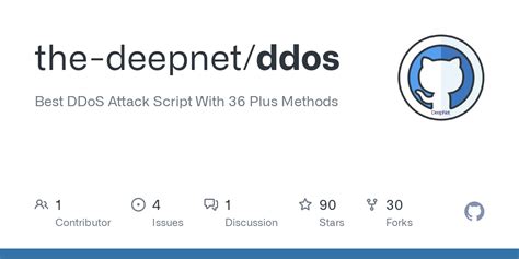 Github The Deepnetddos Best Ddos Attack Script With 36 Plus Methods