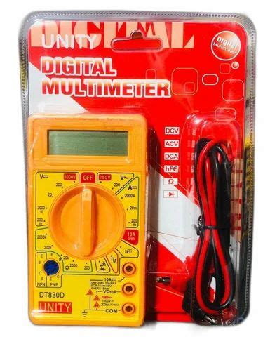 Unity DT830D Digital Multimeter 4 Digit At 100 In New Delhi ID 2849749671212