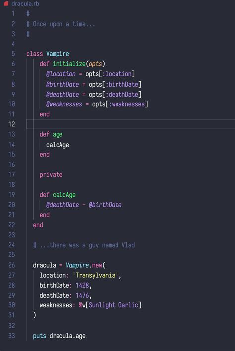 SubEthaEdit Issue Dracula Dracula Theme GitHub
