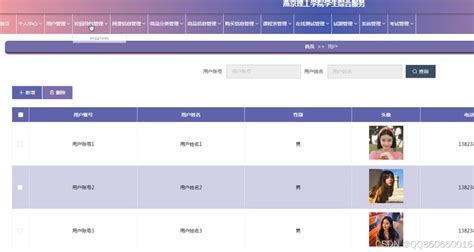 java计算机毕业设计springboot vue燕京理工学院学生综合服务系统 燕京理工spring boot期末作业代码 csdn博客