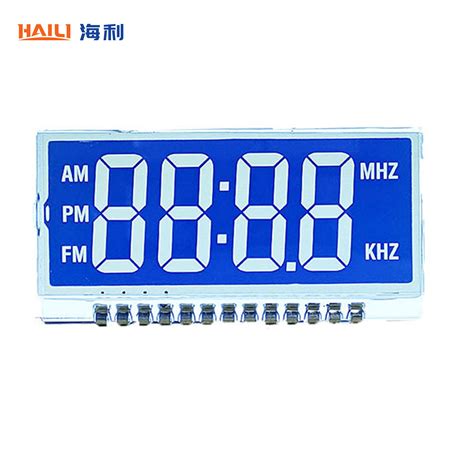 custom lcd display tn htn 7 segment lcd for digital time indication
