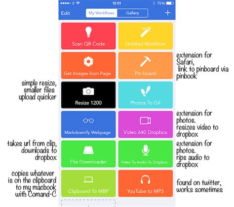 IOS Workflow