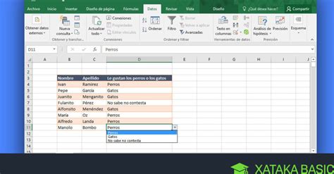 ️】cómo Configurar Lista Desplegable En Excel Tech10