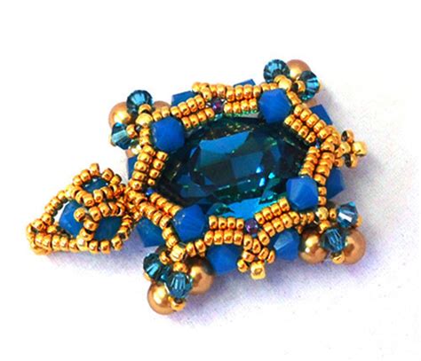 Tutorial Turtle Pendant Beading Pattern PDF Etsy