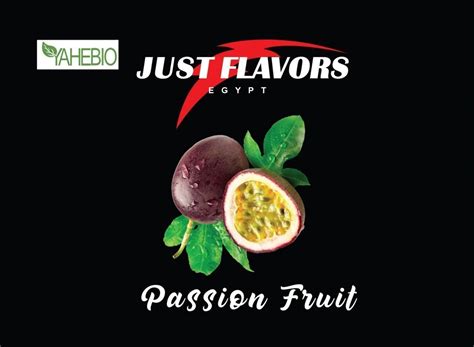 Passion Fruit Flavor Yahebio Just Flavors