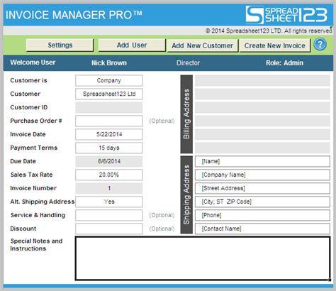 Invoice Manager Pro Ultimate Invoicing Software For Excel Artofit