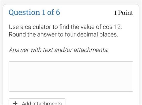Solved Question Of Point Use A Calculator To Find The Chegg Com