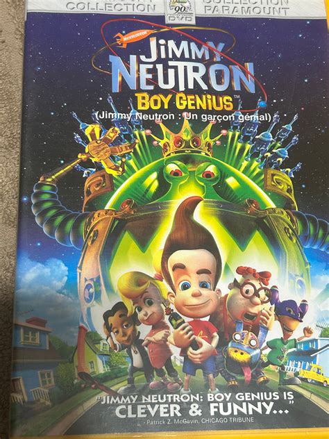 Jimmy Neutron Boy Genius Dvd Pre Owned Etsy