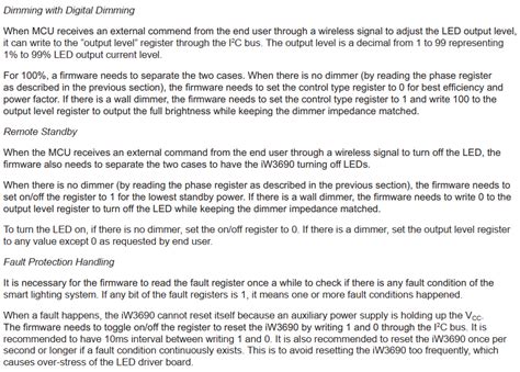 I2c Issue Arduino Uno To Dim The Iw3690 Via I2c According To Analog Voltage Input Programming