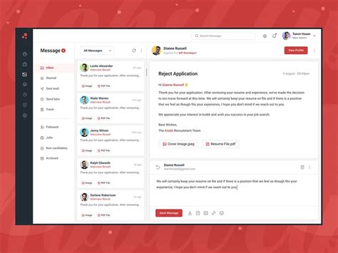 Inbox Uidesign Designs Themes Templates And Downloadable Graphic Elements On Dribbble