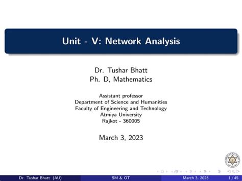 network analysis pdf