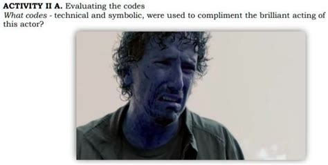 Solved What Codes Technical And Symbolic Were Used To Compliment The