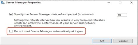 How To Disable Stop Server Manager Automatic Opening In Windows Server