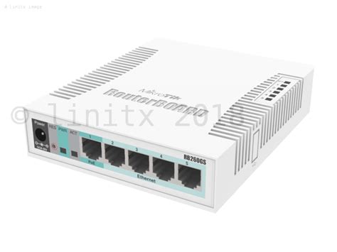 MikroTik RouterBoard 5 Port Gigabit SFP Managed Switch With