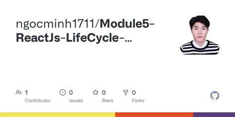 GitHub Ngocminh1711 Module5 ReactJs LifeCycle ToDoList