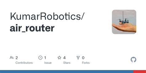 Github Kumarroboticsairrouter