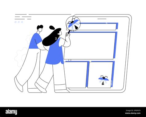 Beta Testing Abstract Concept Vector Illustration Stock Vector Image Art Alamy