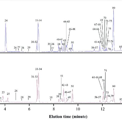 Uplc Ms Ms Profiling Of The Preparation Byde A Base Peak
