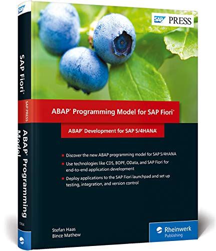 Abap Programming Model For Sap Fiori Abap Development For Sap S4hana