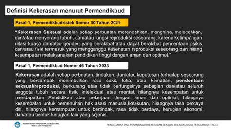 Materi-sosialisasi-PPKS Pencegahan dan Penangananan Kekerasan Seksual di Lingkungan Perguruan ...