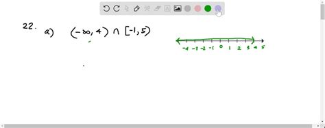 SOLVED Find The Intersection And Union Of Sets As Indicated Write The Answers In Interval