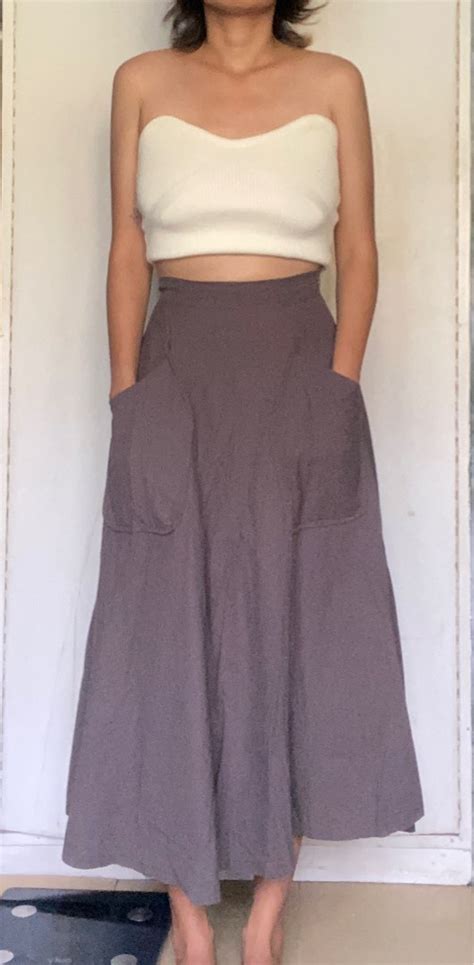 Nana Coco Midi Skirt Women S Fashion Bottoms Skirts On Carousell