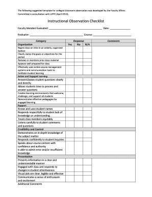 Classroom Checklist Template: Complete with ease | airSlate SignNow