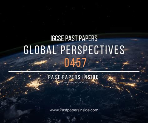 IGCSE Global Perspectives Past Papers Inside
