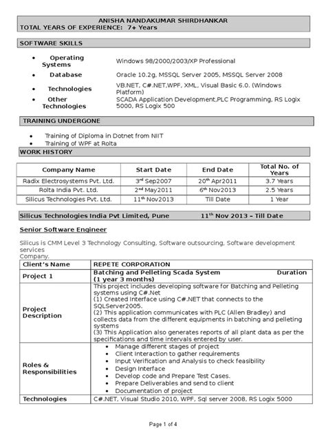 Anisha Shirdhankar Sppid Automation Pdf Microsoft Sql Server Windows Presentation Foundation